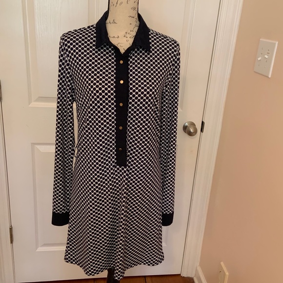 Grifflin Paris | Dresses | Grifflin Paris Black White Polka Dot Dress ...